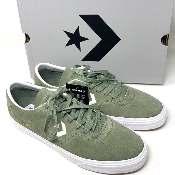 Converse | Shoes | Converse Louie Lopez Pro Suede Low Jade Stone Men ...